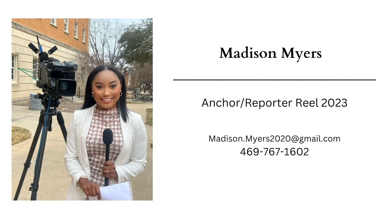 MMJ Reporter Reel 2023 - YouTube