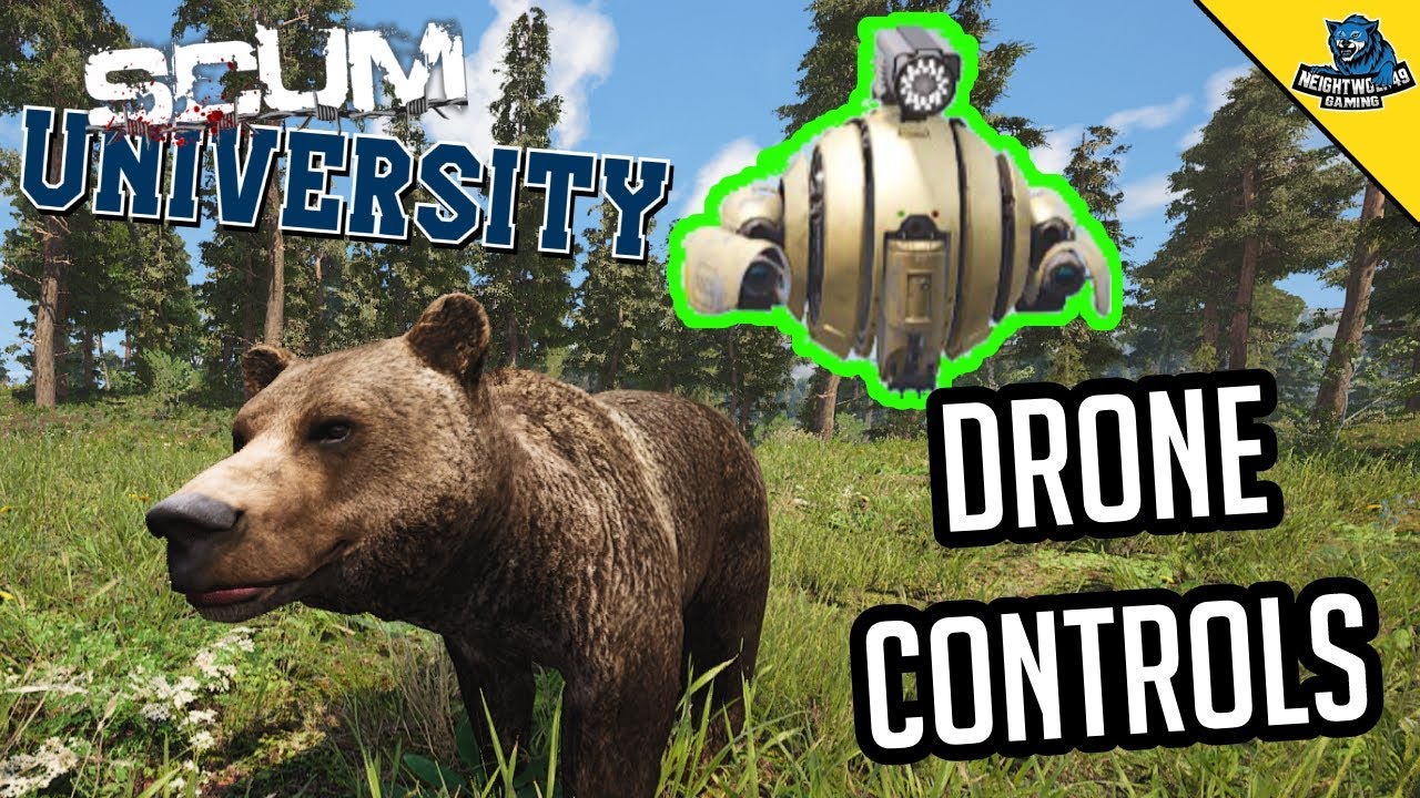 SCUM Drone Tutorial [How to Control the Drone in SCUM] SCUM Guide - YouTube