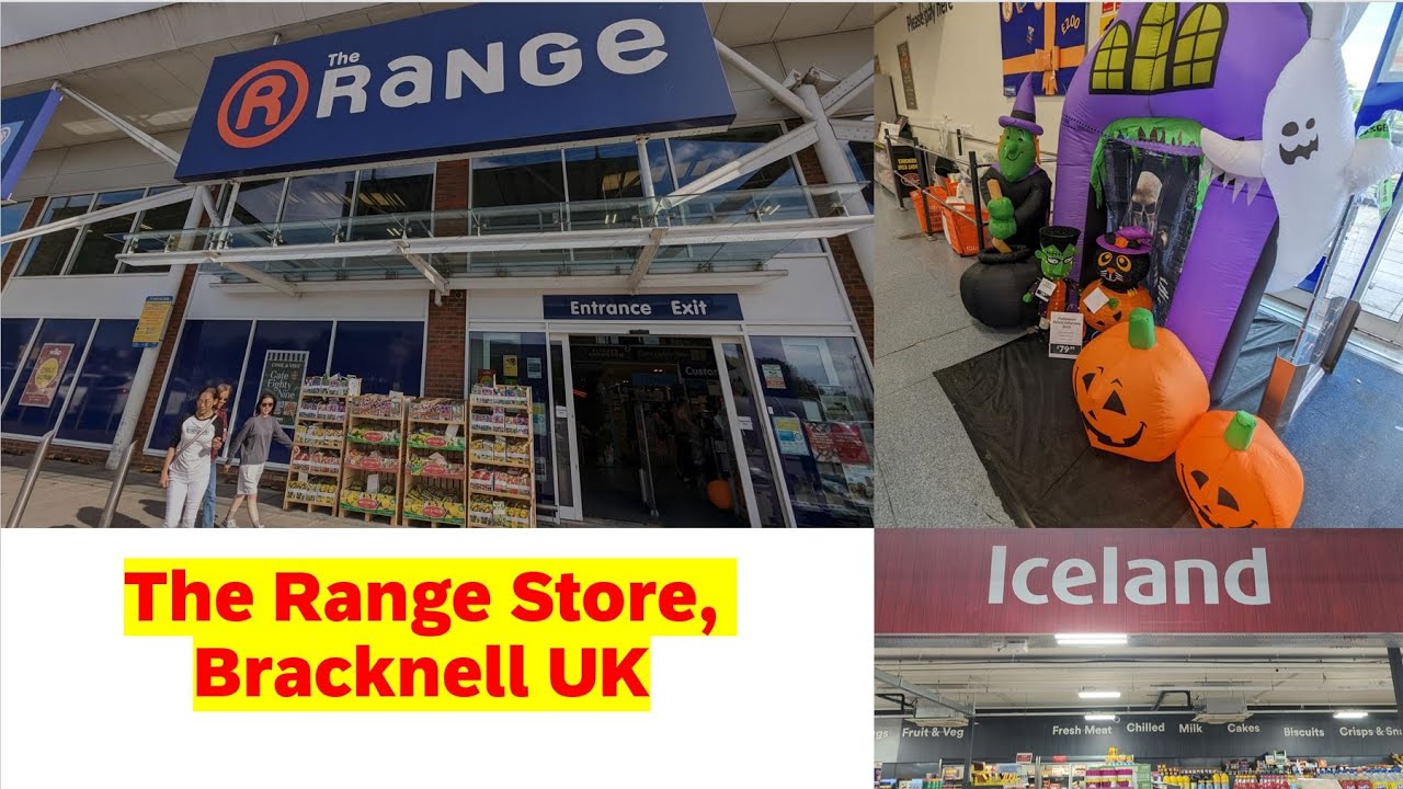 The Range Store Bracknell, UK | ICELAND - YouTube