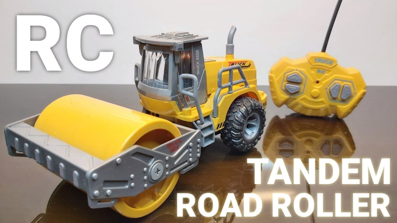 CUMA 100 RIBUAN SIAP NGONTEN || RC TANDEM ROAD ROLLER TERMURAH‼️ - YouTube
