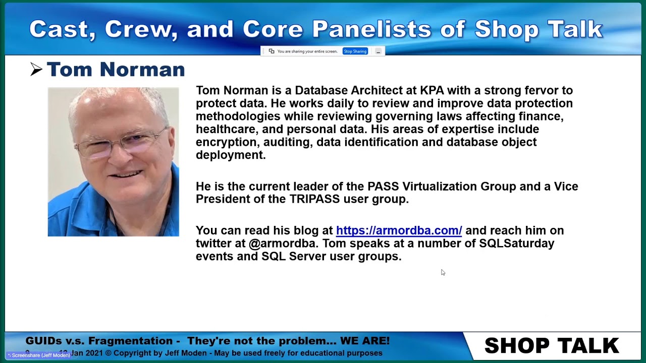 "Black Arts" Index Maintenance #1 – GUIDs v.s. Fragmentation by Jeff ...