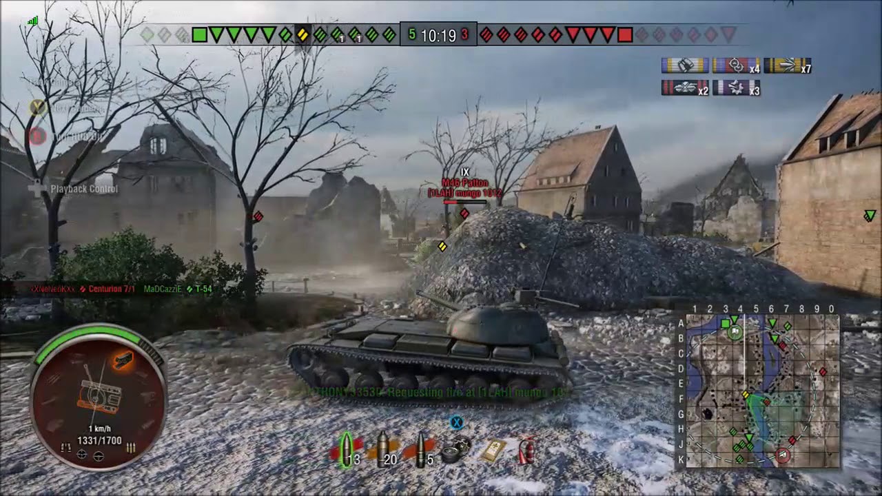 WOT Console || Object 430 II - Positioning - YouTube