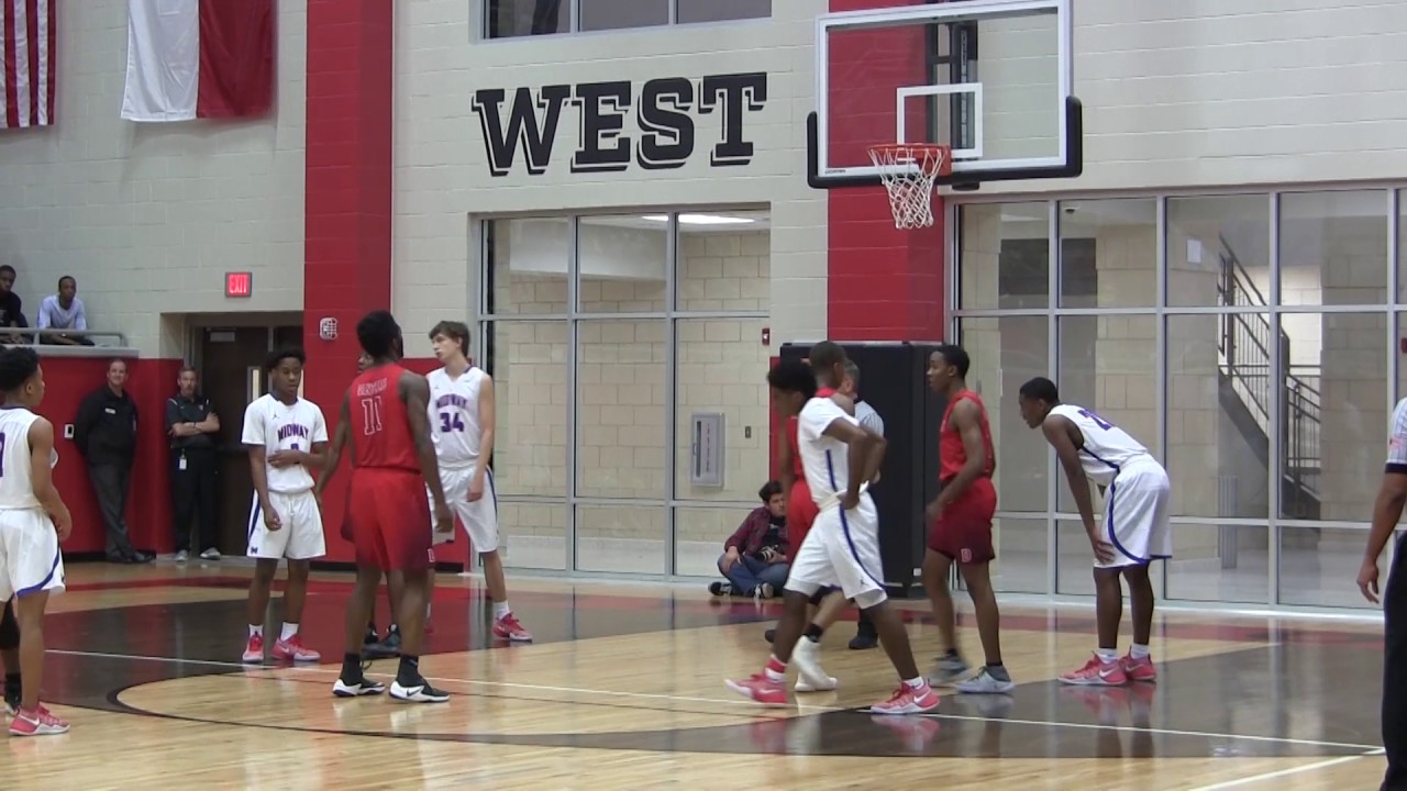 Boys Varsity Basketball vs Midway Playoff 1st round - YouTube