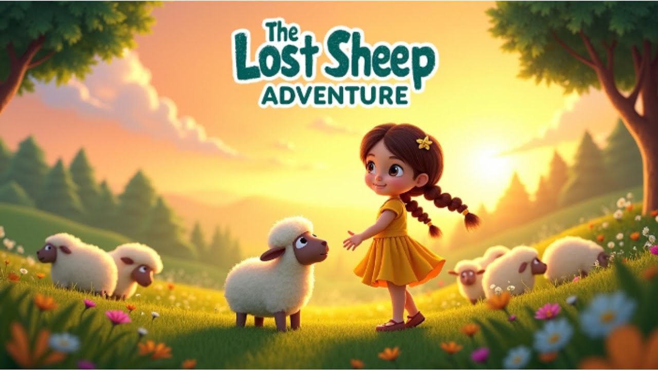 The Lost Sheep Adventure | Animated Bible Story for Kids 🐑 - YouTube