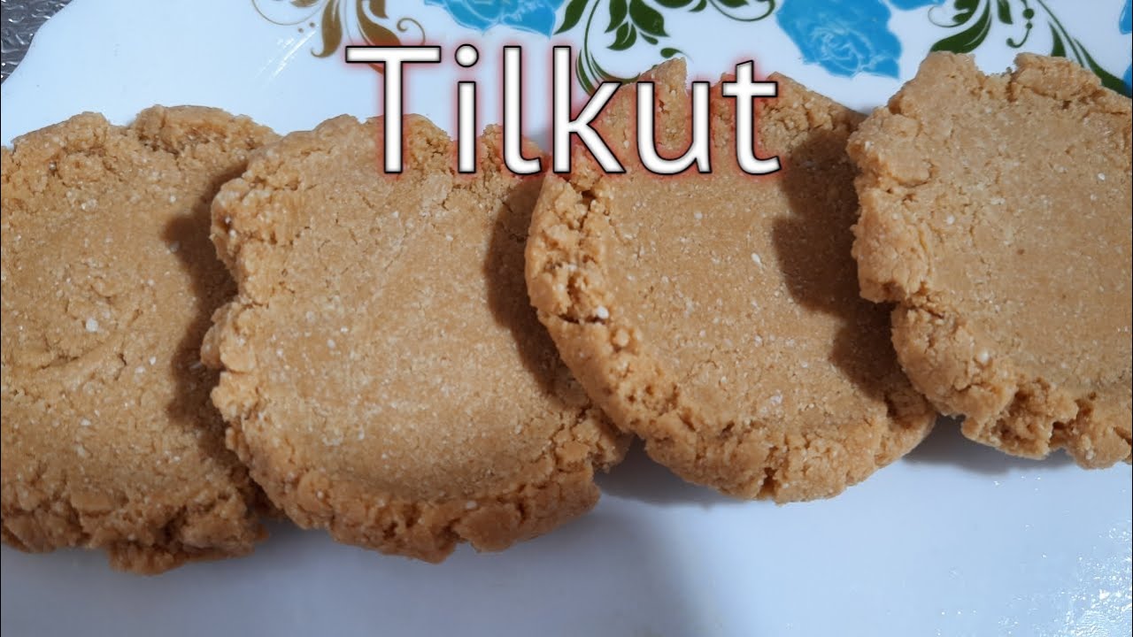 आसानी से घर बैठे बनाये तिलकुट । गुड़ वाली तिलकुट । Tilkut Recipe | How ...