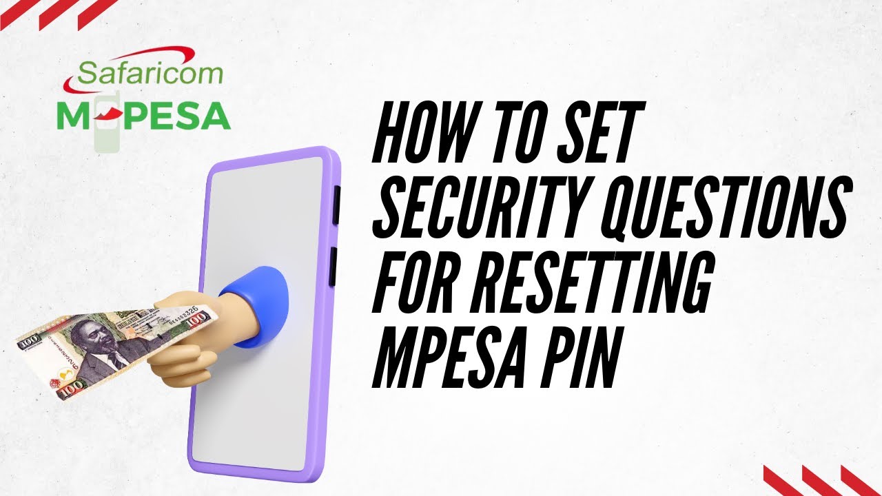 HOW TO SET SECURITY QUESTIONS FOR RESETTING MPESA PIN - YouTube
