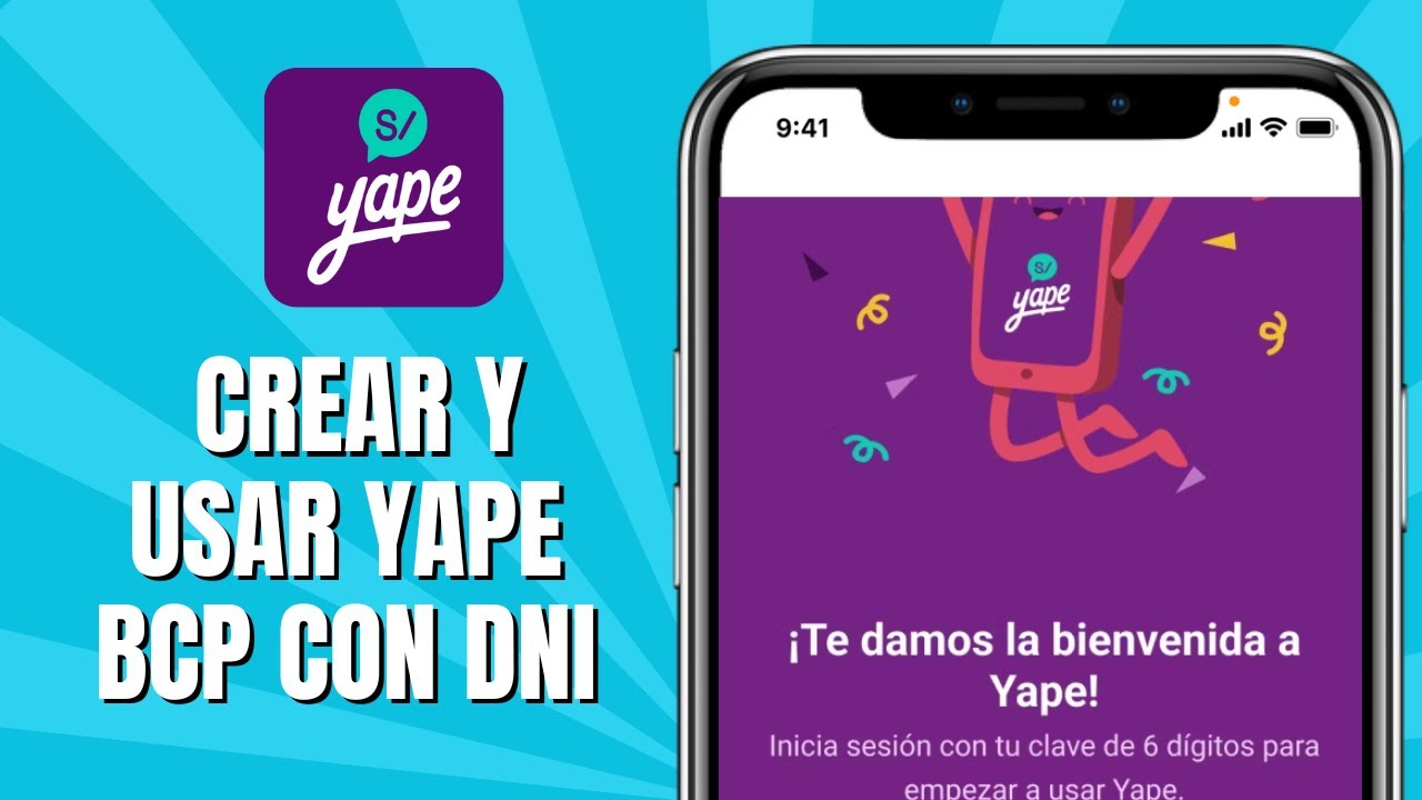 Cómo Funciona YAPE Aprende A CREAR Y USAR YAPE BCP Con Dni - YouTube