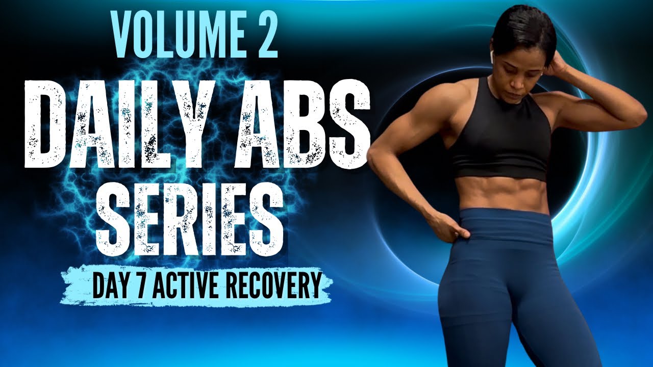 Abs Series Day 7: Core Recovery Stretch & Strength | Home Workout - YouTube