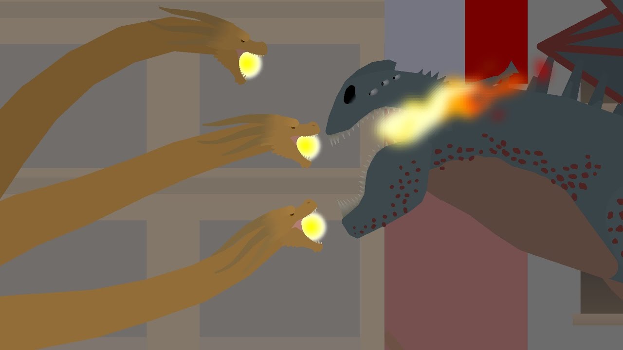 KING GHIDORAH VS THE RED DEATH (Monsterverse VS How to train your ...