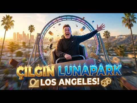 🇹🇷'de Böylesi Yok! Los Angeles'da 🇺🇸 Çılgın Lunapark