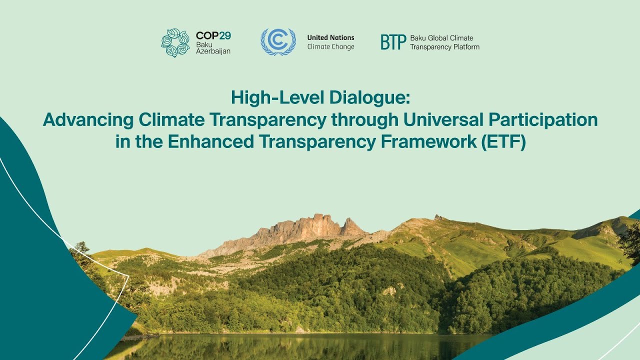 COP29 Baku Global Climate Transparency Platform - YouTube