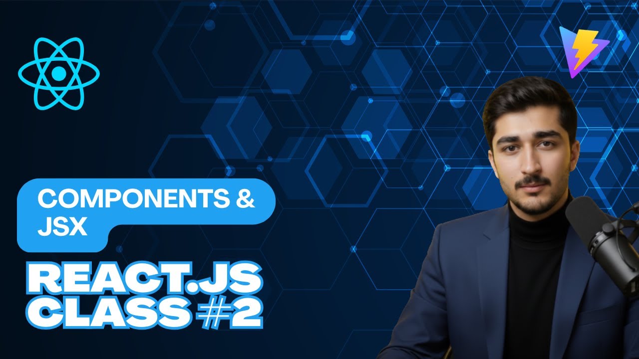 React Components & JSX Explained in (Urdu/Hindi) | React JS Full Course 2025 | React.js Class 2 ...