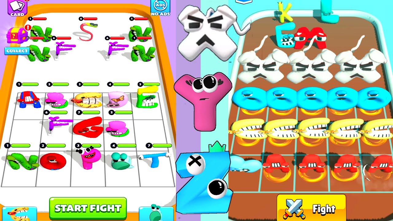 Merge ALPHABET LORE Run Vs Alphabet Combine Merge Master Part 1 Unlock ...