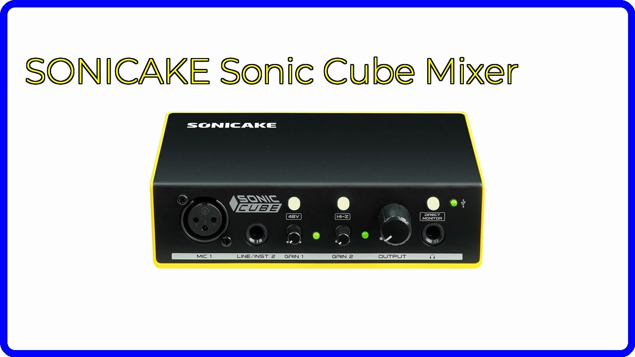 REVIEW (2026): SONICAKE Sonic Cube Mixer. ESSENTIAL details. - YouTube