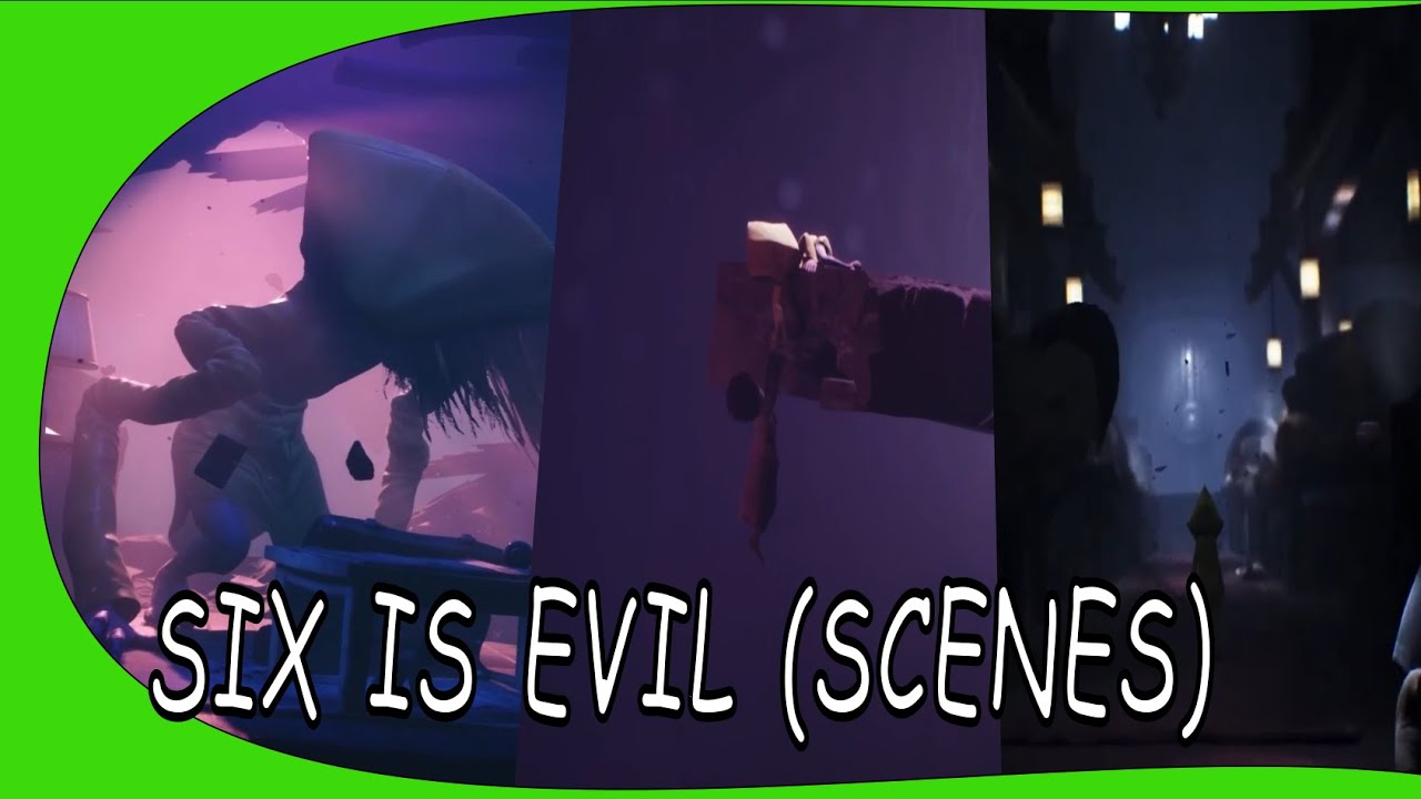 Six is Evil (SCENES) - Little Nightmares 1 & 2 - YouTube