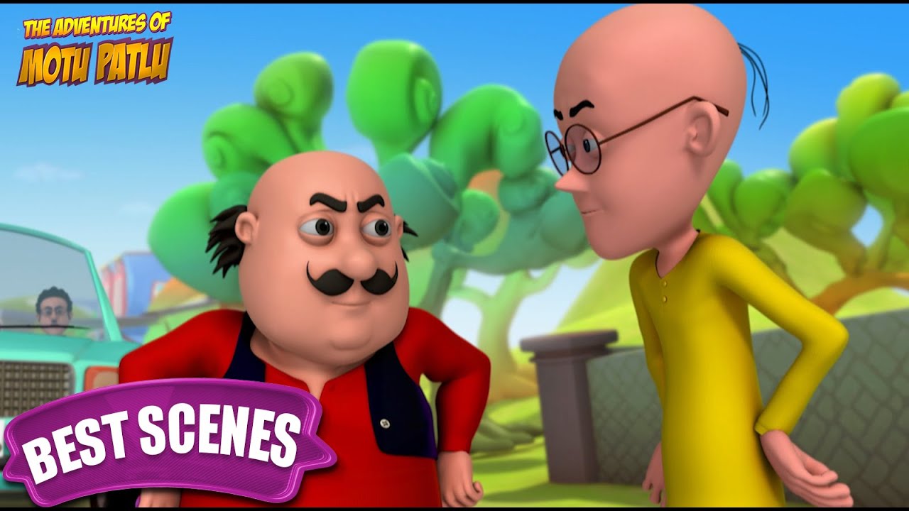 Motu and paltu's Fights | Motu Patlu Best Scene | Cartoon for kids ...