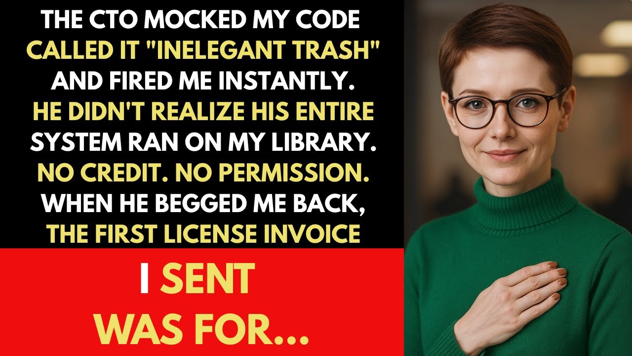 Fired for "Ugly Code"—So I Billed Them $2.5M and Watched the CTO Burn - YouTube