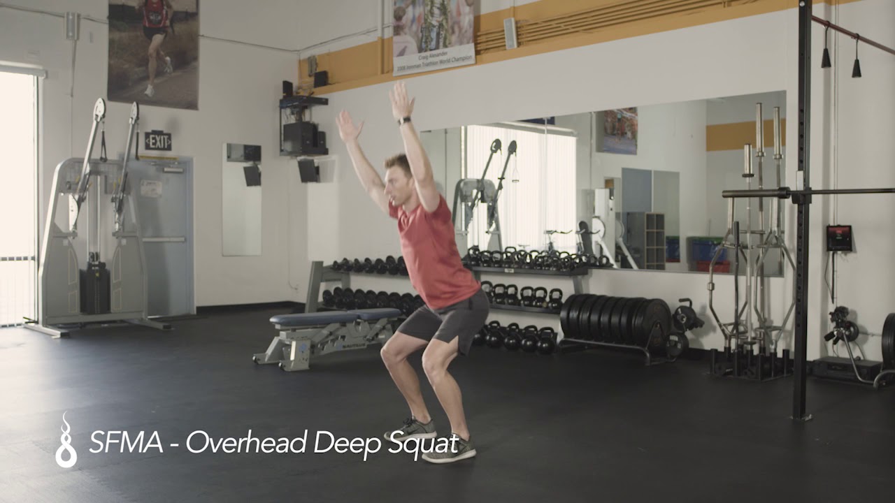 SFMA Overhead Deep Squat - YouTube