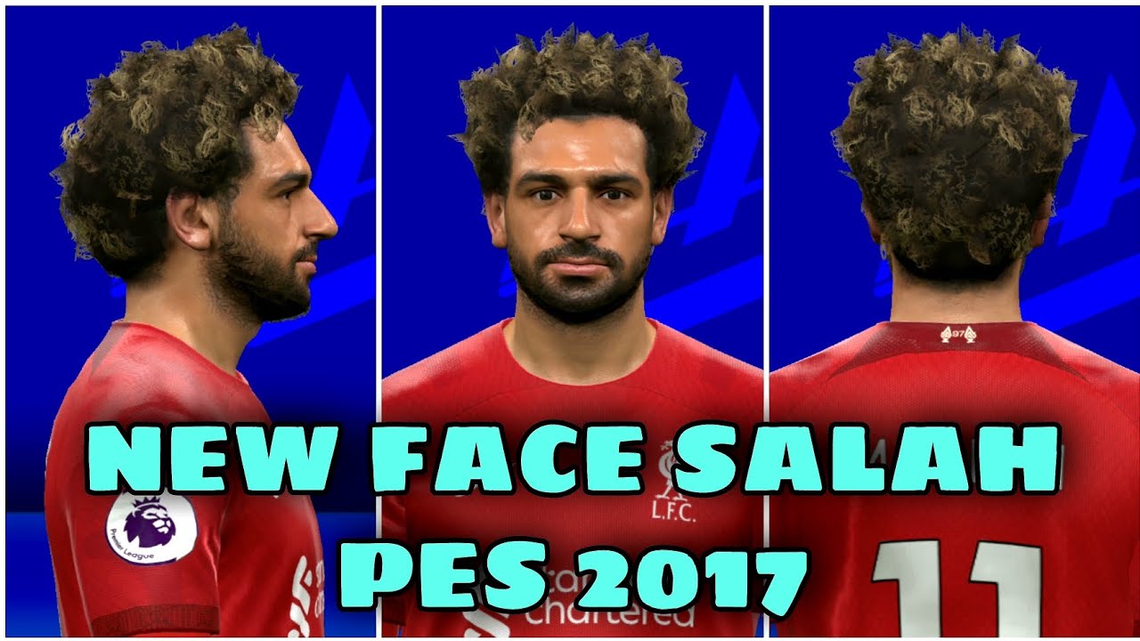 PES 2017 - NEW FACE MOD MOHAMED SALAH - YouTube