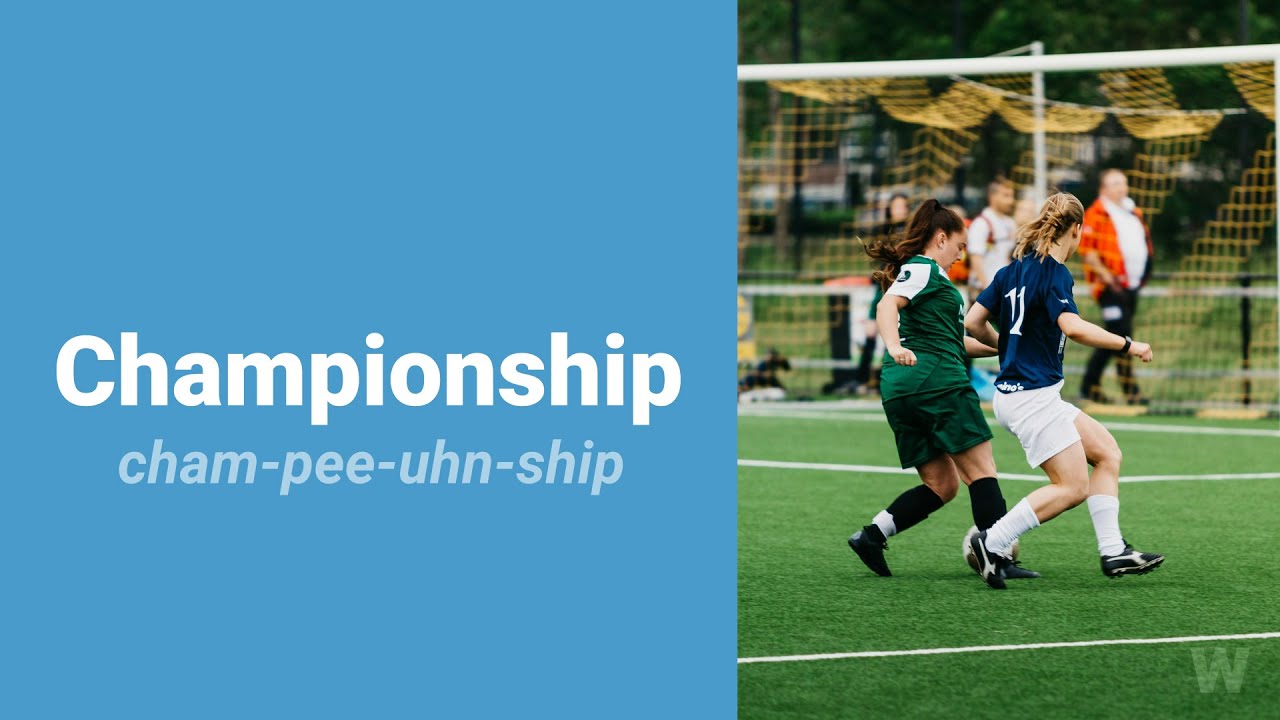 How to Pronounce Championship? | Oxford 5000 Advanced English - YouTube