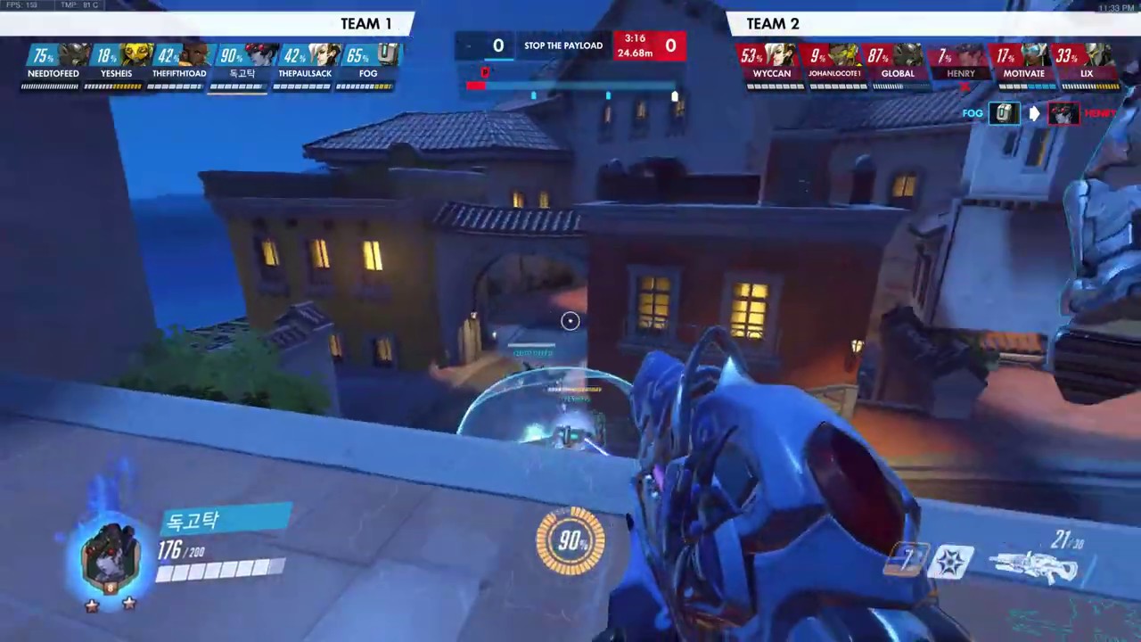 Overwatch - Silver rank Widowmakers are pretty good (Korean aimhax ...