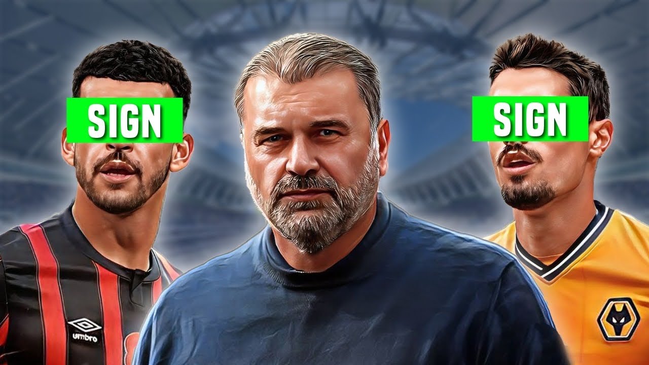 Ange Postecoglou's Spurs Explosive Transfer Plan Revealed! - YouTube