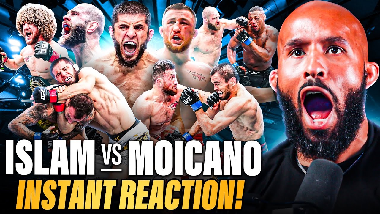 "He Did That To Me TWICE!" | ISLAM vs MOICANO + MERAB INSTANT REACTION ...