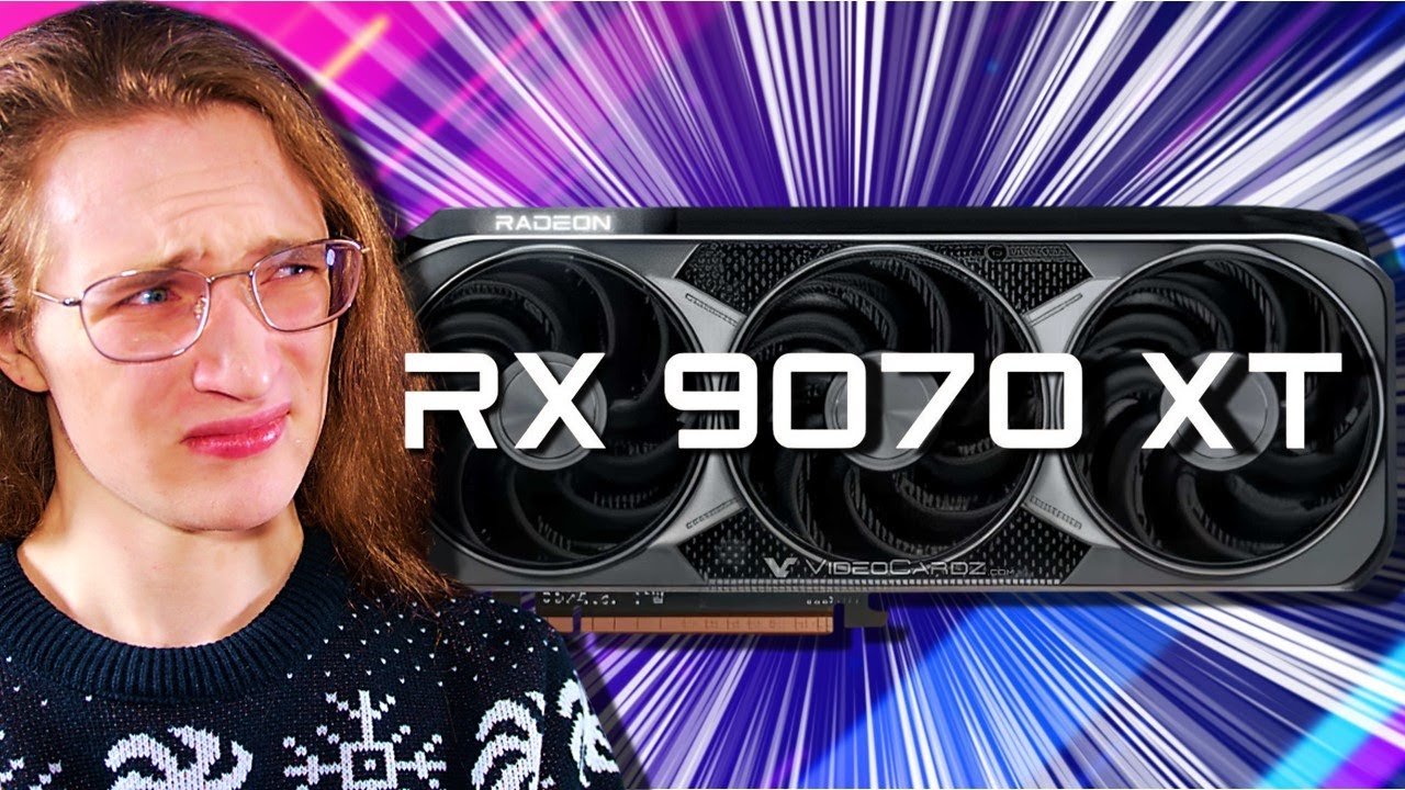 AMD's New LEAKED Graphics Card is Confusing... Radeon RX 9070 XT - YouTube