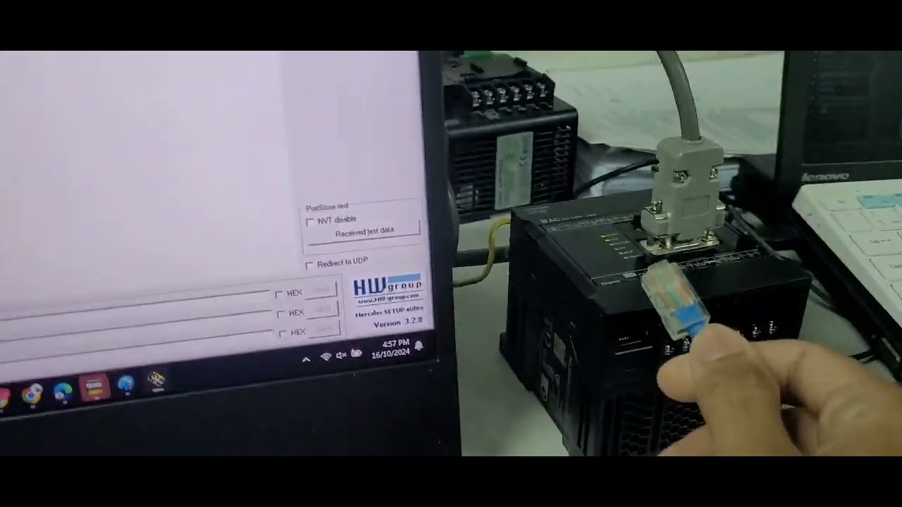 MODBUS TCP. CP2E-N . OMRON #omron #omronplc #plc #modbustcp #cp2e-n ...