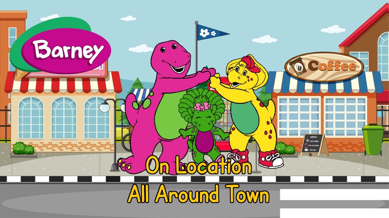 Barney On Location All Around Town Full Gameplay - YouTube
