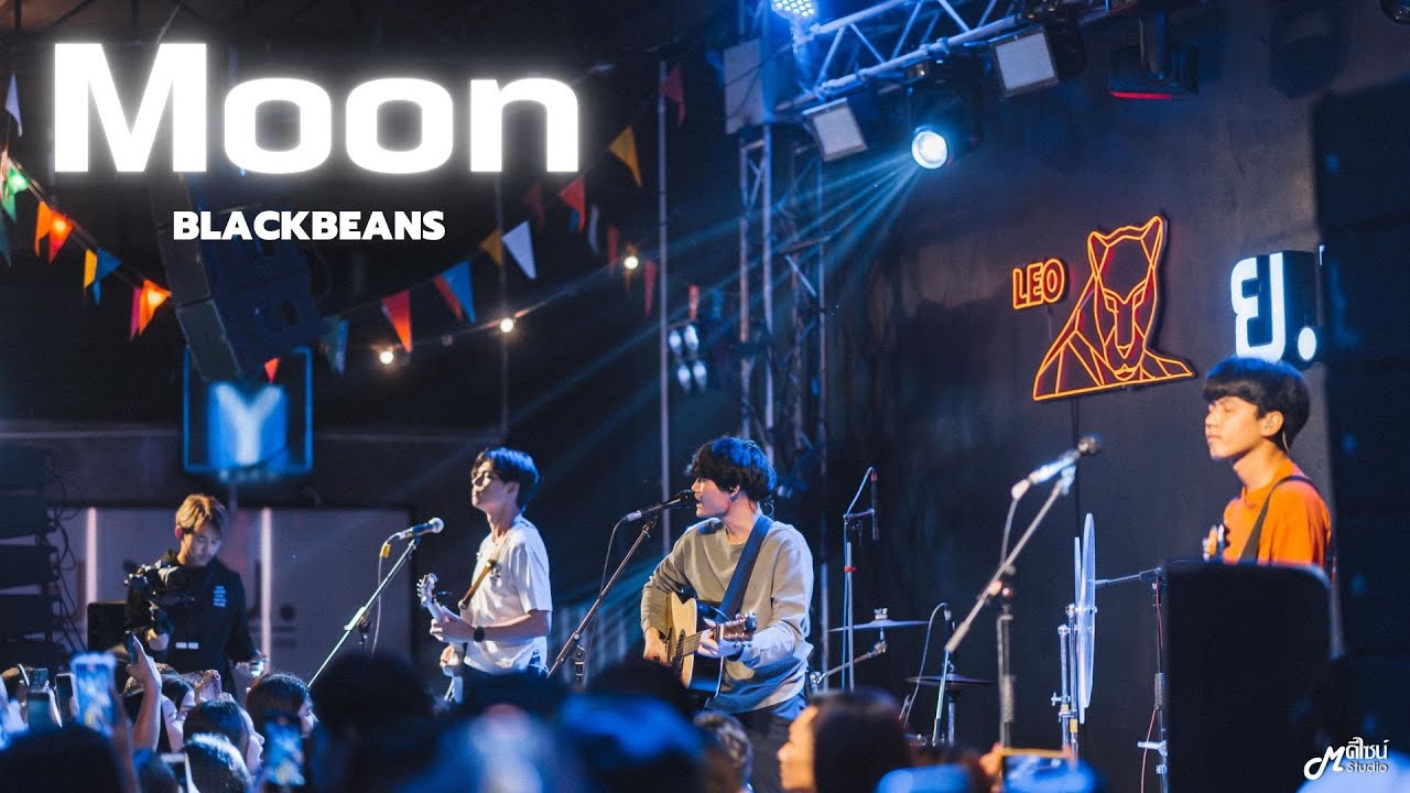 BLACKBEANS - Moon「Live version @ ร้าน ย.น.น. บุรีรัมย์ - YouTube