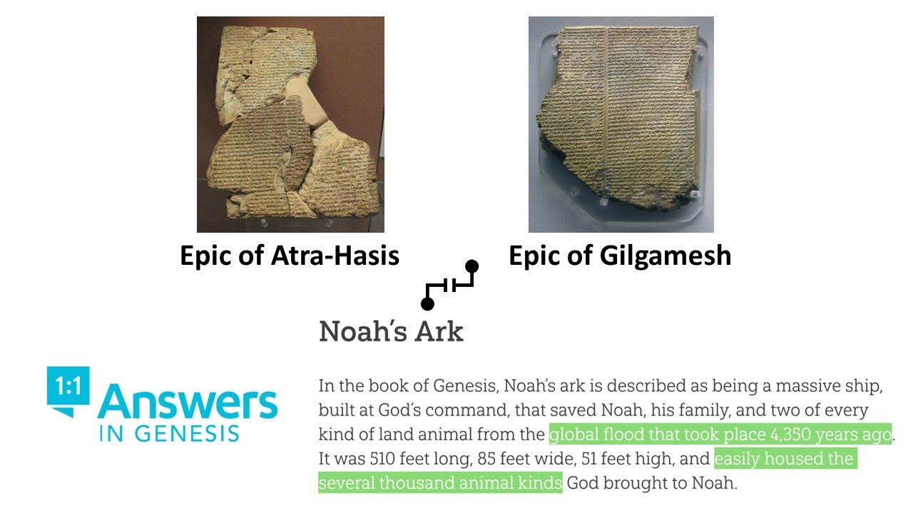 Genesis 7 & 8 - The Origins of the Flood Narrative & Noah's Ark in ...