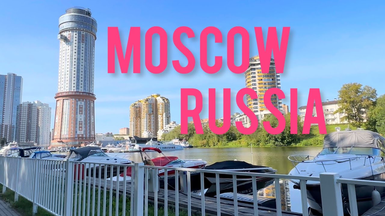 Moscow - Walking Tour Russia - City Walk With Real Ambient Sounds - YouTube
