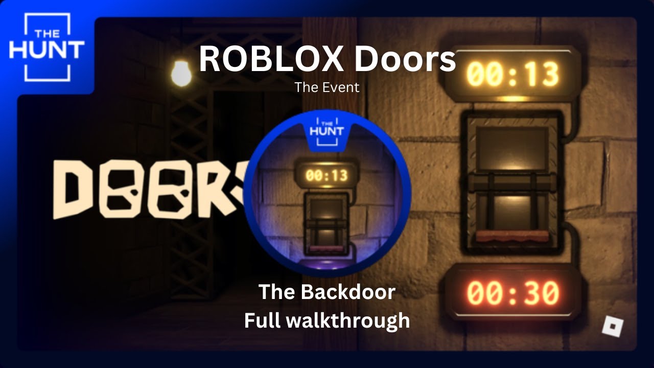 (ROBLOX) Doors: The Backdoor SOLO - YouTube