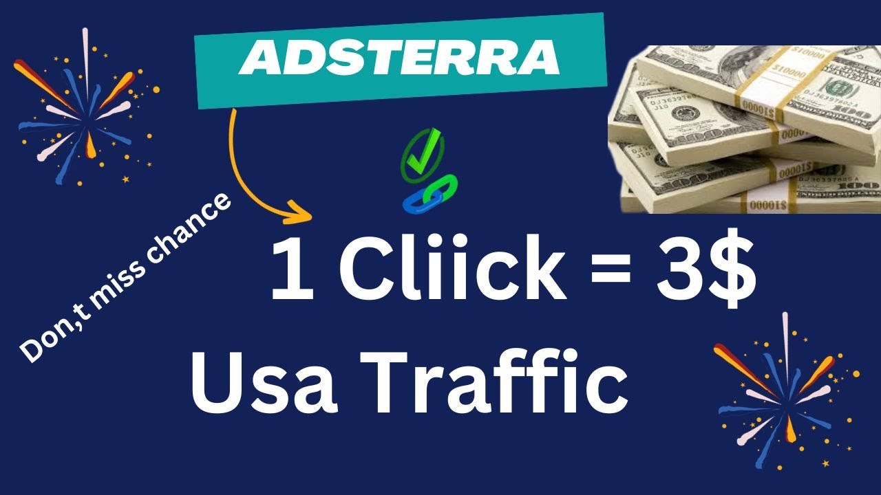 How to make money by adsterra direct link / adstrea payment proof ...