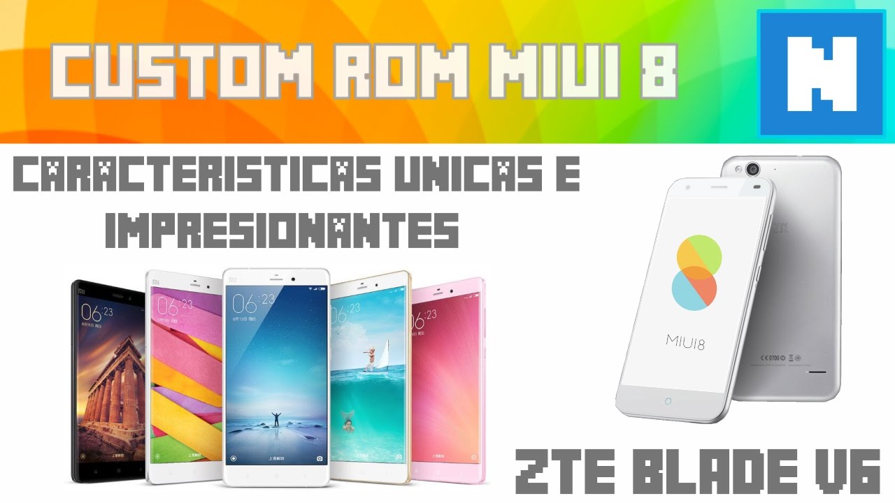 Custom ROM MIUI 8 / Personalización Extrema en tu ZTE Blade V6/X7/D6 ...