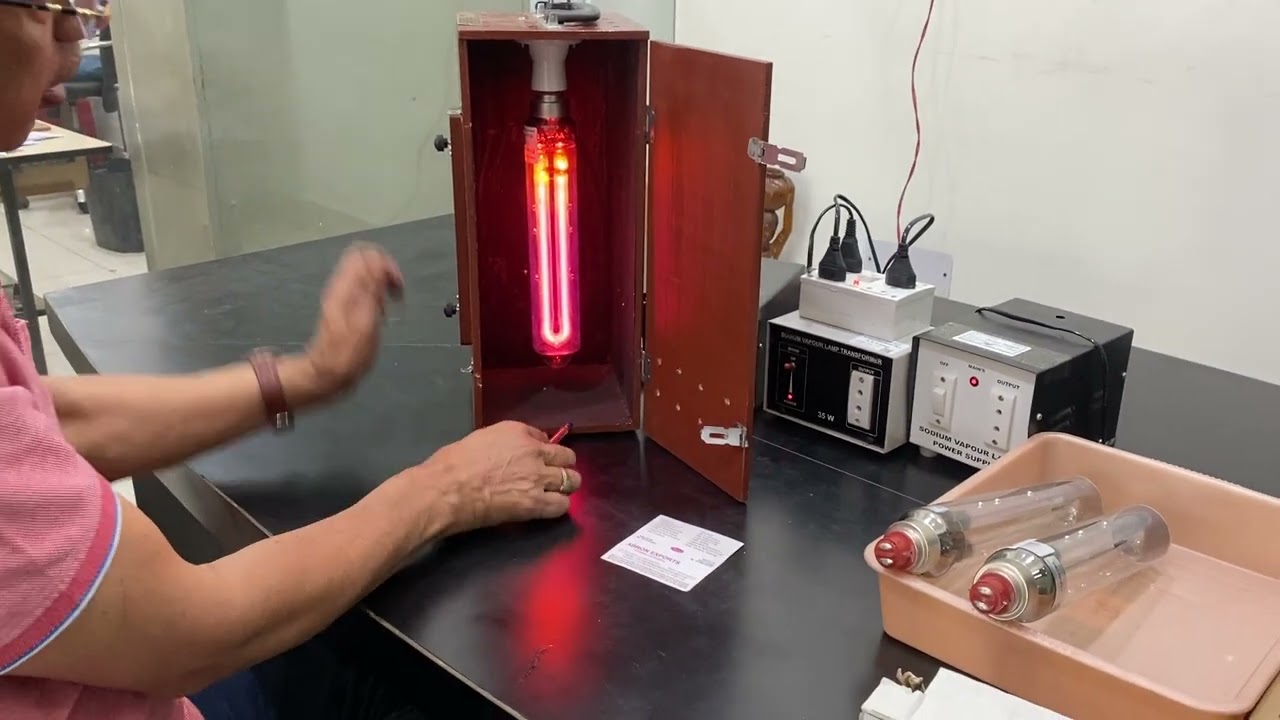 How To Check Working SV Lamp Sodium Vapour Lamp 35watt With Power How To Check Working SV Lamp Sodium Vapour Lamp 35watt With Power