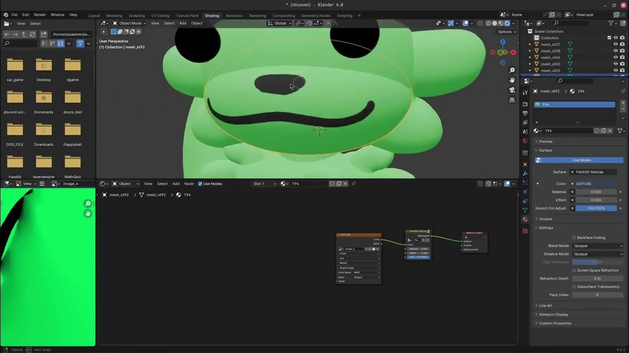How to import a Paint 3D Model into Blender w/ the Blender P3D Shader ...