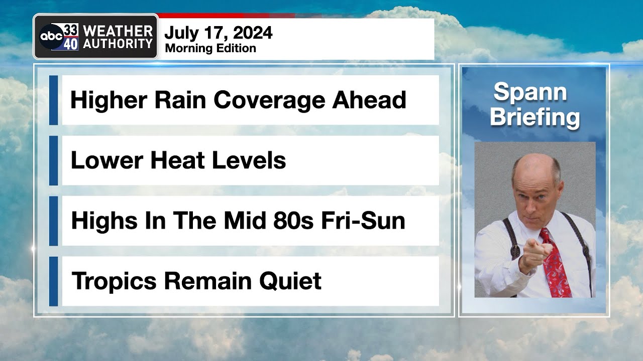 James Spann's Morning Briefing - Wednesday 7.17.24 - YouTube