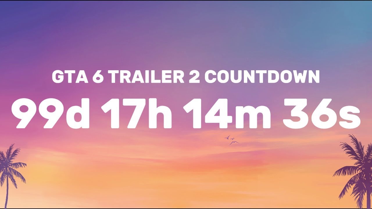 GTA 6 Trailer 2 Countdown 🔥 Early Access Beta, RELEASE DATE LEAKED ...