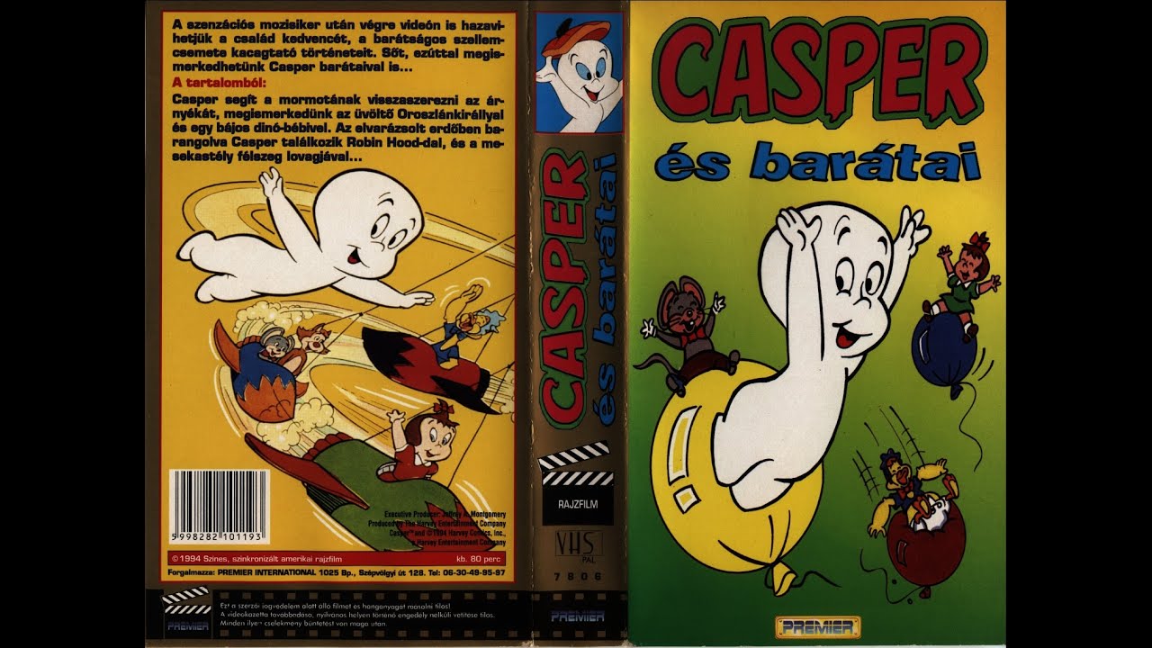 Casper és barátai 1990 VHSRip - YouTube