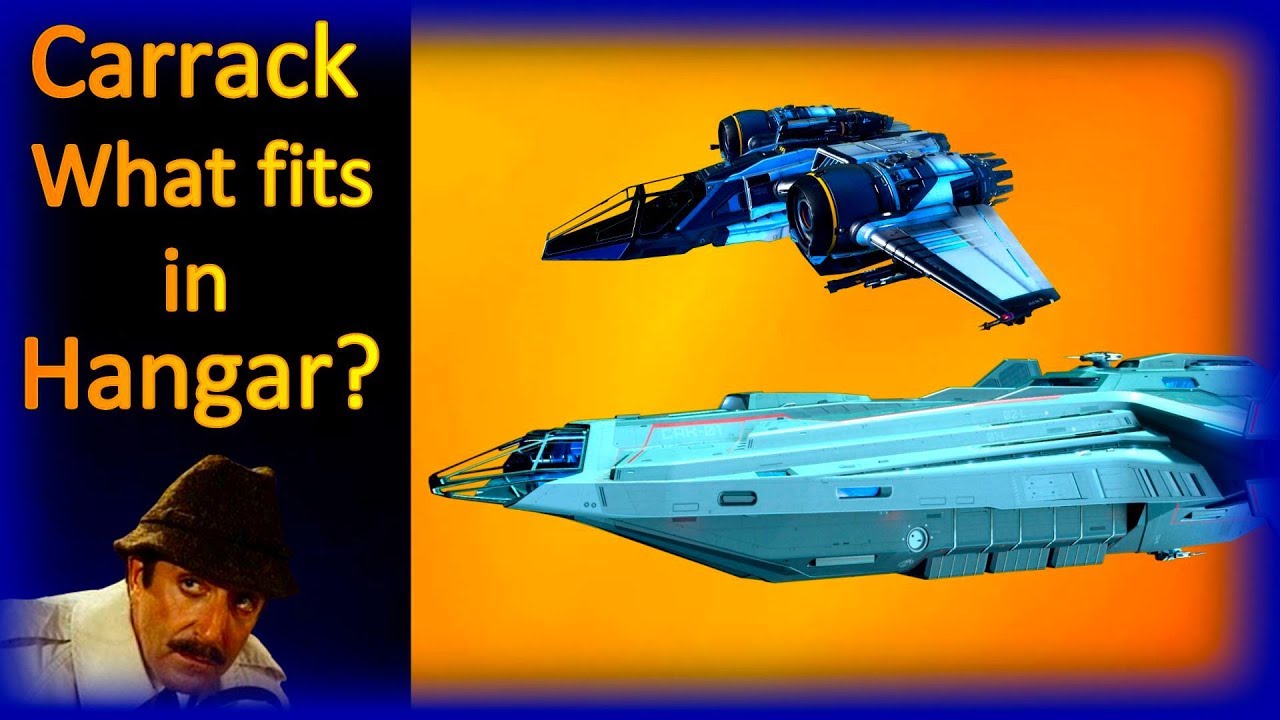 3.8.2 Carrack - what fits in the hangar? - YouTube