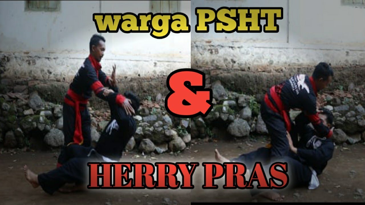 Pengaplikasian jurus PSGI, di praktekan oleh HERRY PRAS dan WARGA PSHT ...