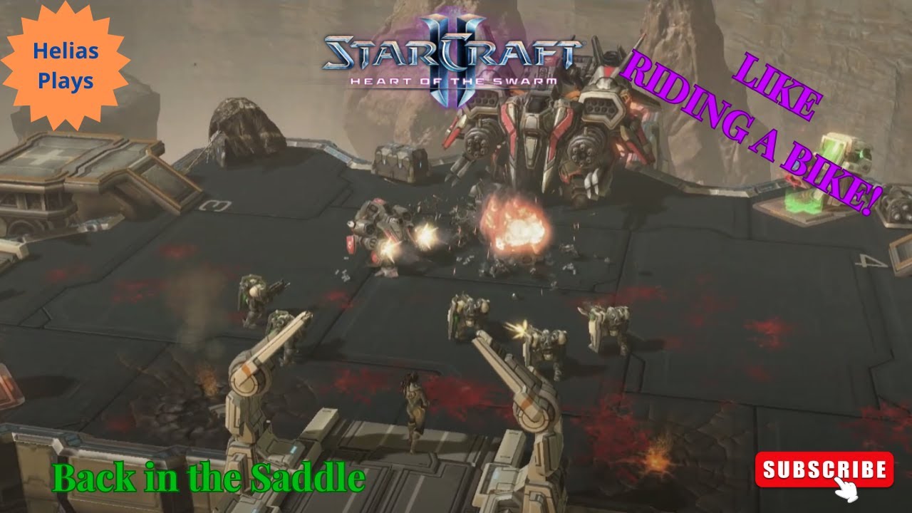 LIKE RIDING A BIKE! (StarCraft II Heart of the Swarm: Back in the ...