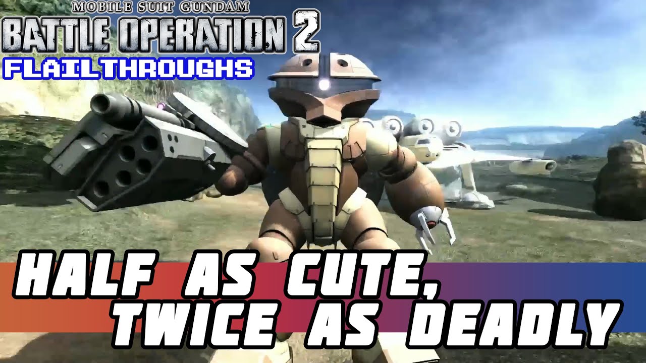 Gundam Battle Operation 2: Thunderbolt Acguy Firepower Type Absolutely ...