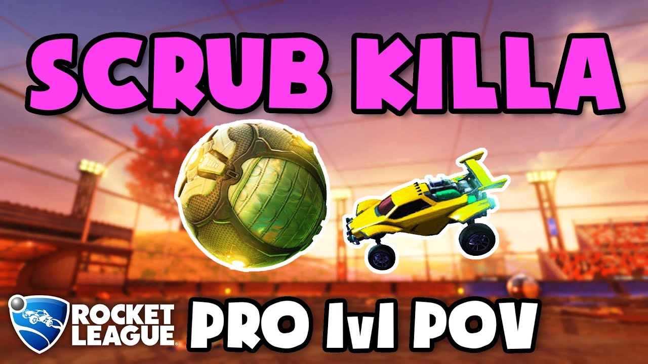 Scrub Killa Pro POV Ranked 1v1 Duel #58 - Rocket League Replays - YouTube