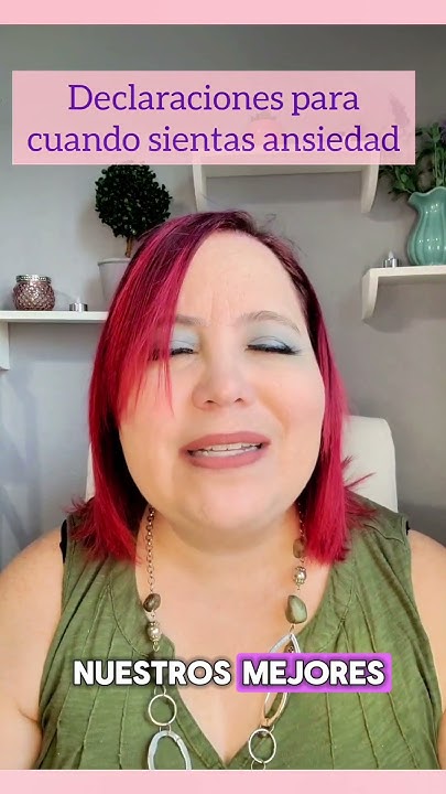 Declaraciones para la Ansiedad - YouTube