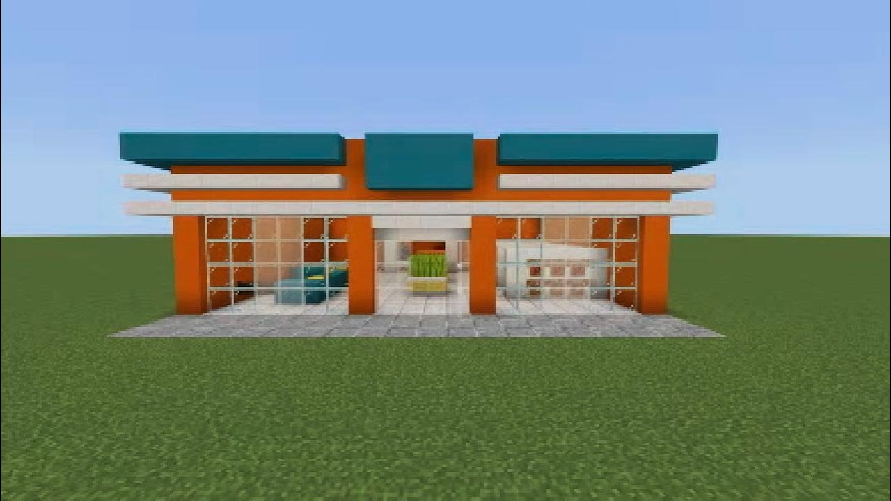 Minecraft Tutorial: Grocery Store - YouTube