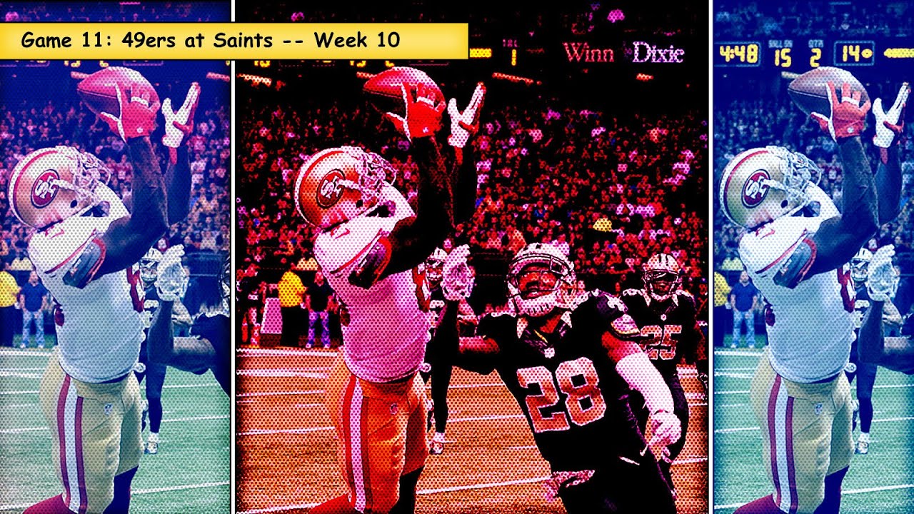 49ers vs. Saints Week 10 highlights (#11 game in 2014) - YouTube