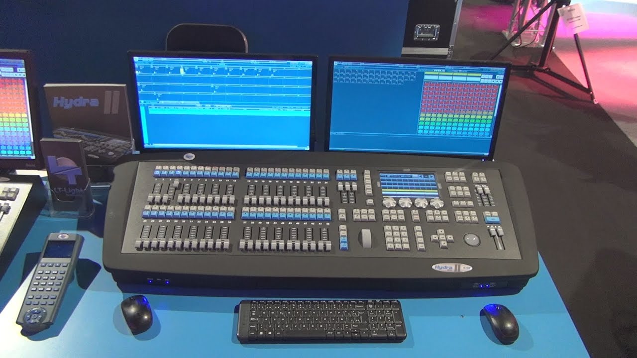 LT-Light Hydra II S48 3000 Lighting Console Review - YouTube